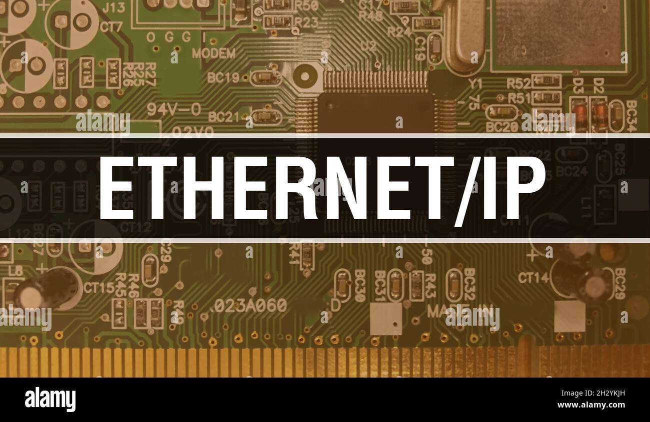 Ethernet ip background hi-res stock photography and images - Alamy