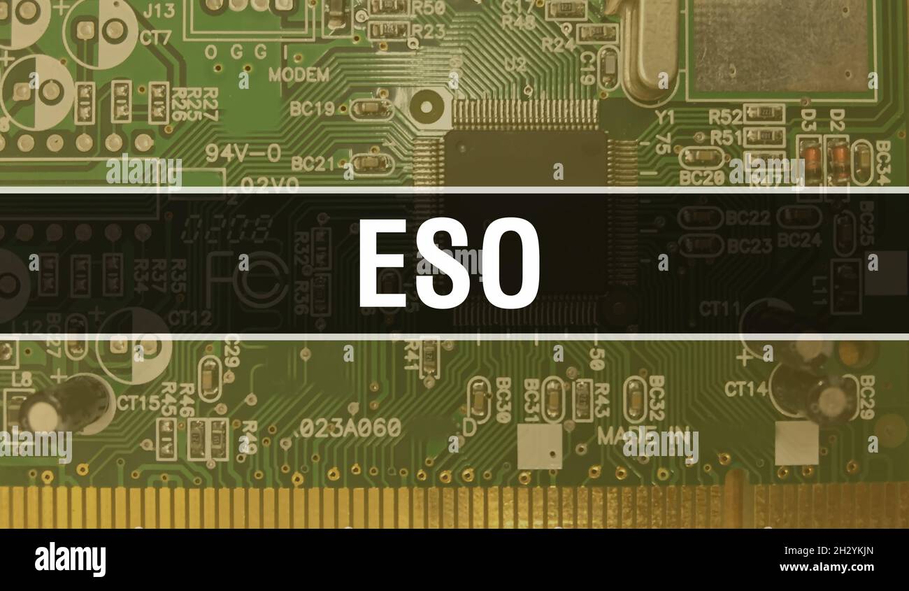 ESO with Electronic Computer Hardware technology background. Abstract ...