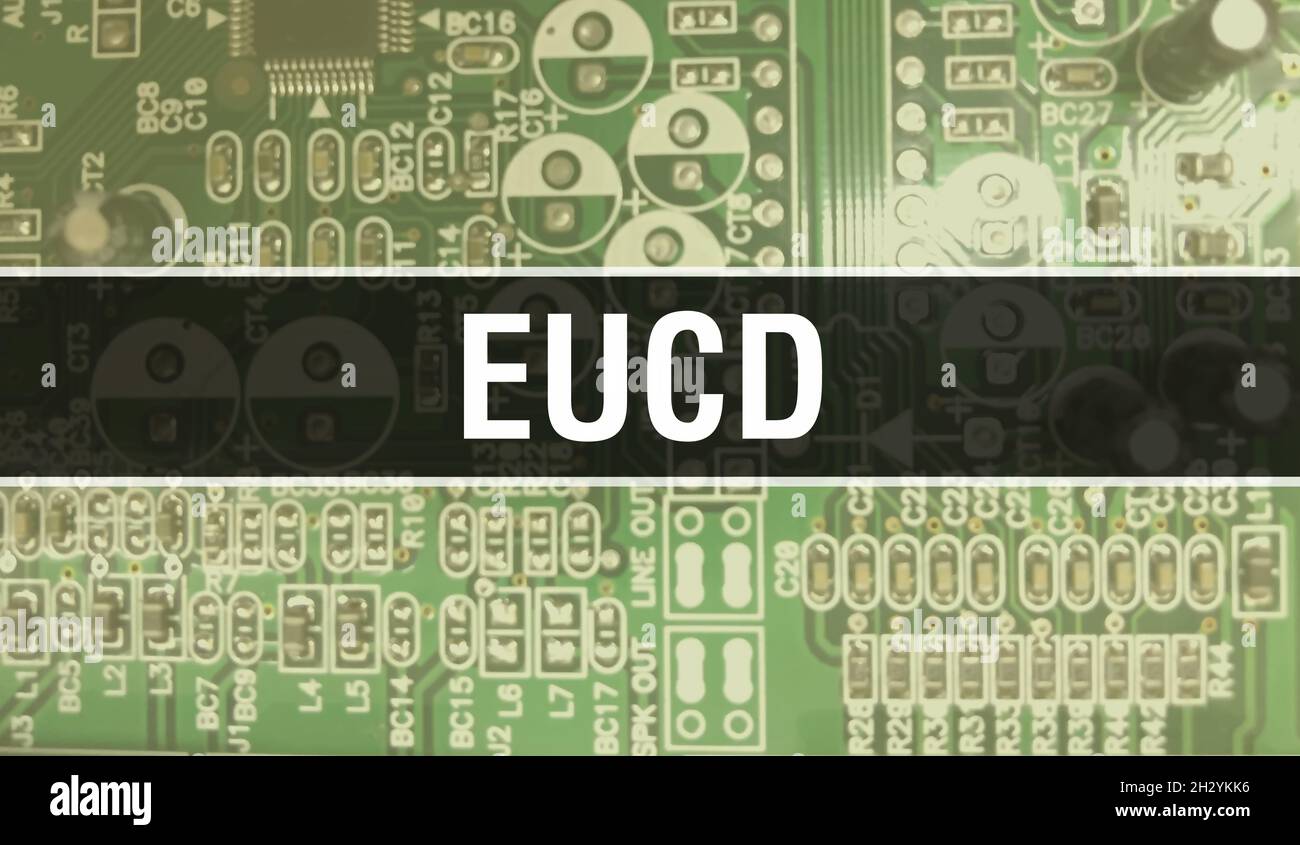 EUCD with Electronic components on integrated circuit board Background ...