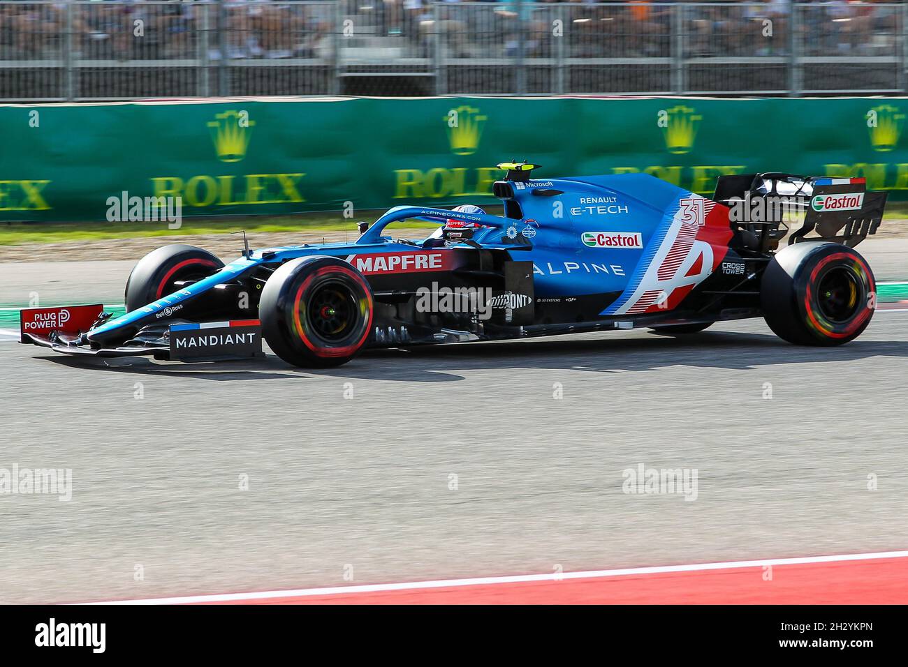Austin, Texas, USA. 24th Oct, 2021. F1 drivers in action during the ...