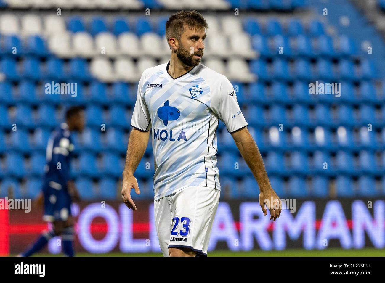 Ferrara, Italy. 24th Oct, 2021. FILIPPO SCAGLIA (COMO) during SPAL vs ...