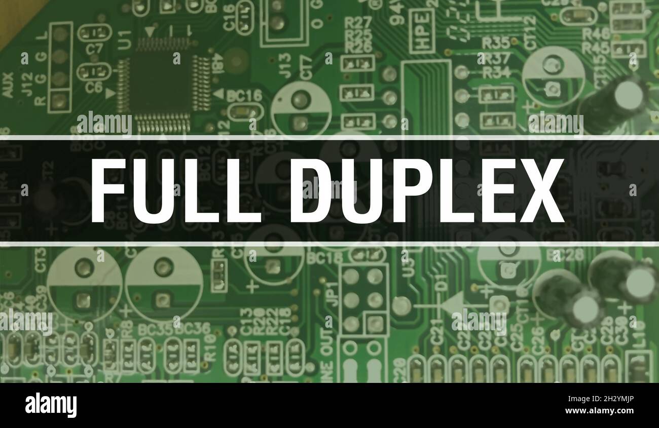 Full duplex text hi-res stock photography and images - Alamy