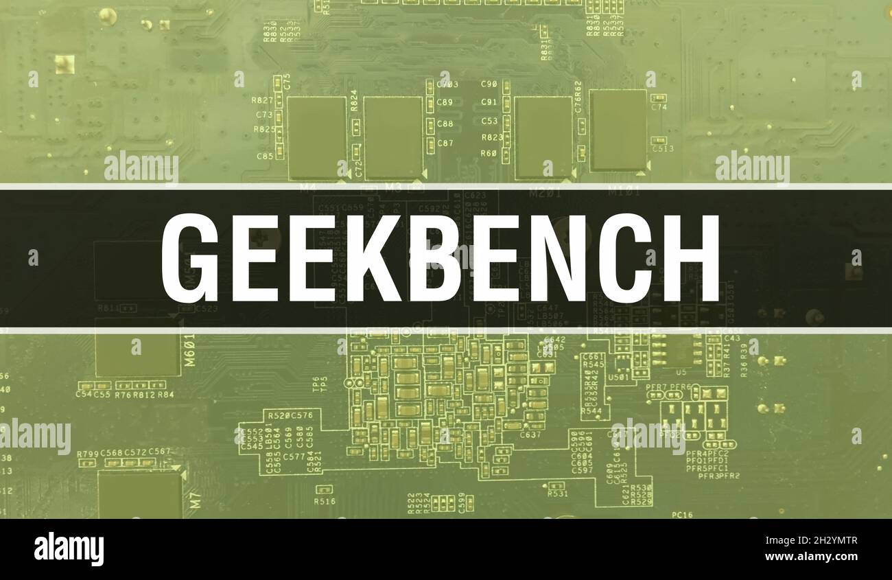 Geekbench with Technology Motherboard Digital. Geekbench and Computer ...