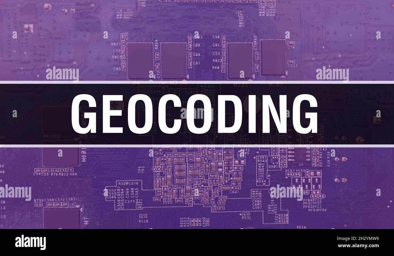Geocoding image hi-res stock photography and images - Alamy