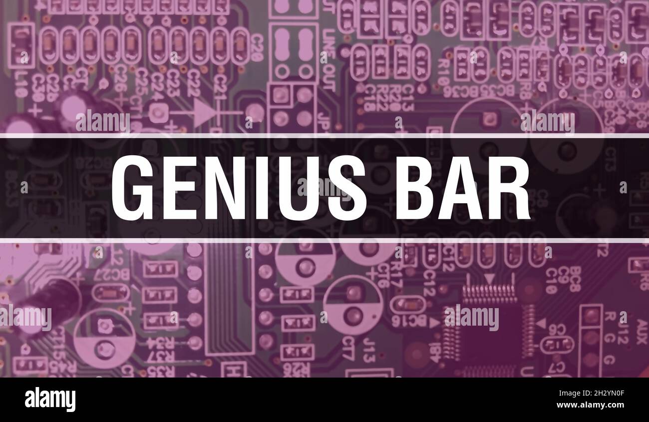 Genius bar text hi-res stock photography and images - Alamy