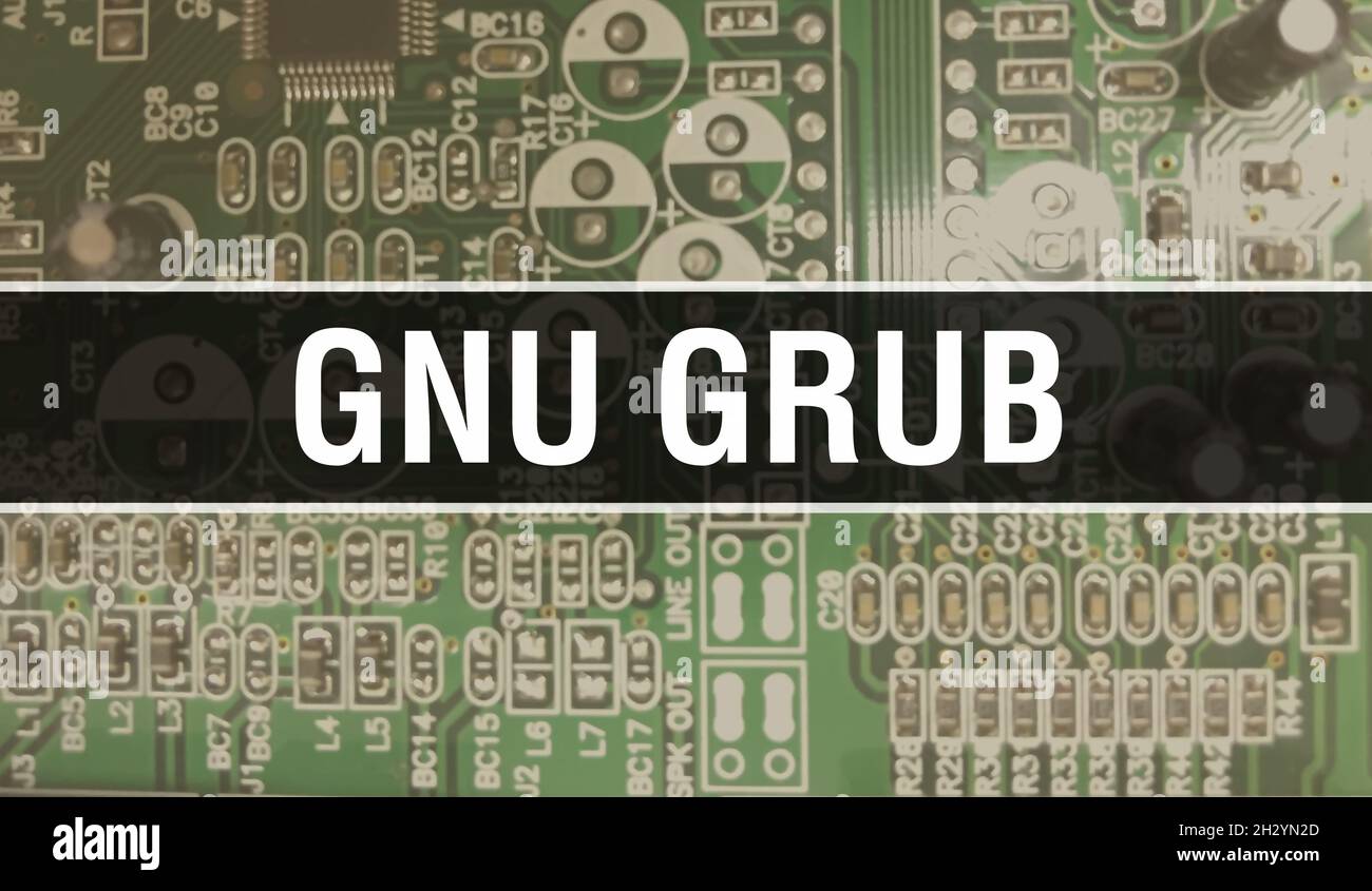 Gnu grub image hi-res stock photography and images - Alamy