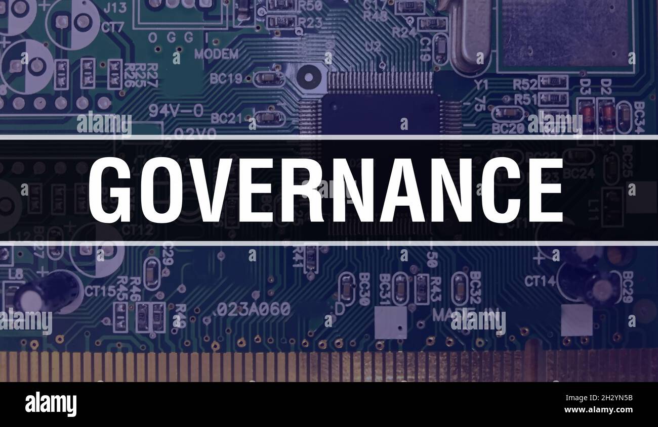Governance with Electronic Computer Hardware technology background ...