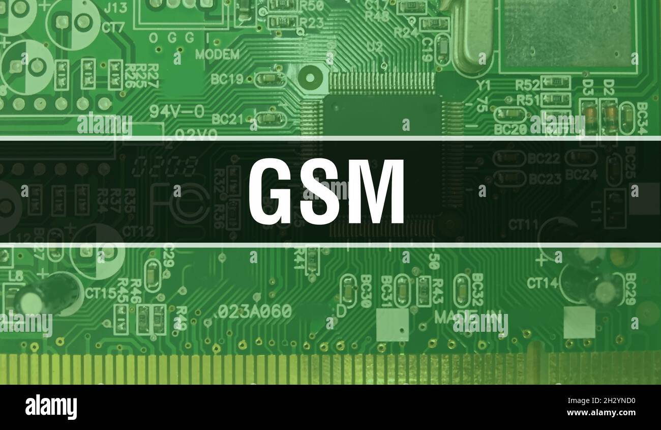 GSM with Electronic Computer Hardware technology background. Abstract ...