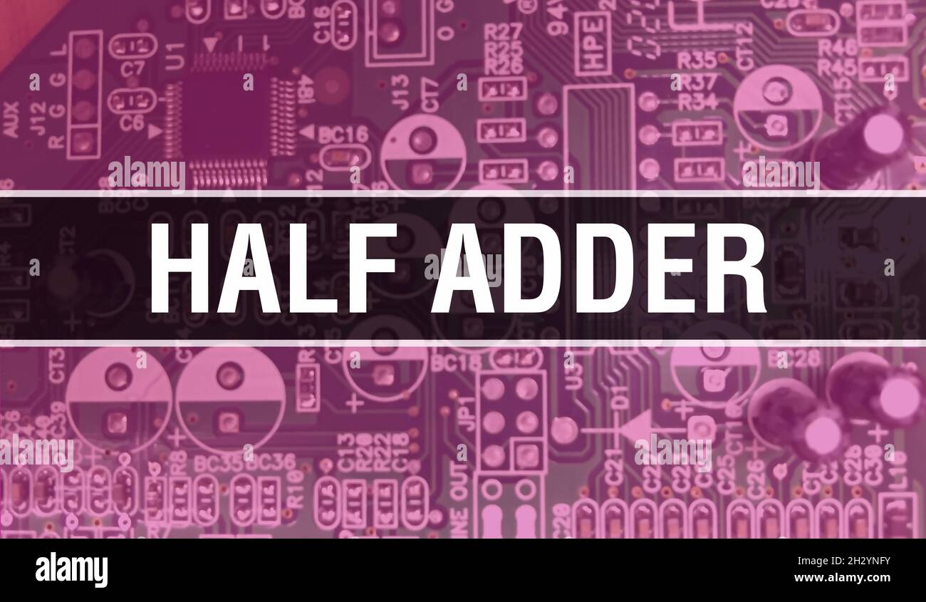 Half adder image hi-res stock photography and images - Alamy