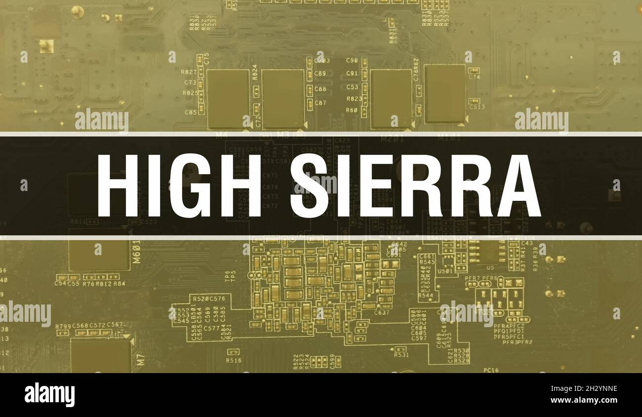 High Sierra with Technology Motherboard Digital. High Sierra and ...
