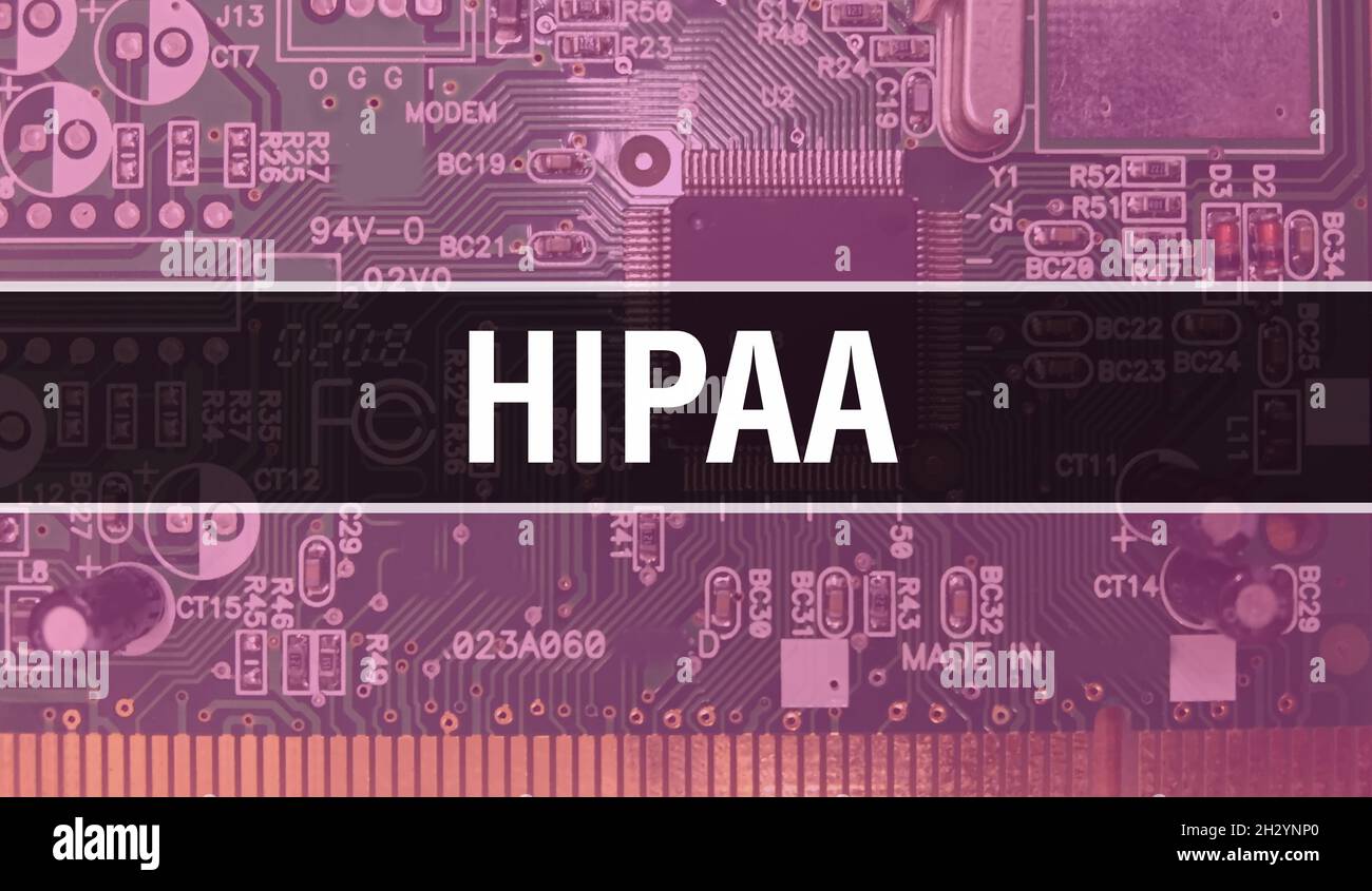 HIPAA with Electronic Computer Hardware technology background. Abstract ...