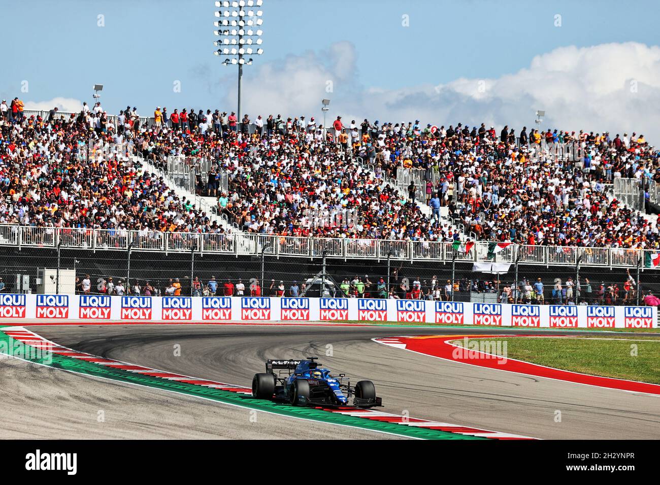 Austin, Texas, USA. 24/10/2021, Fernando Alonso (ESP) Alpine F1 Team ...