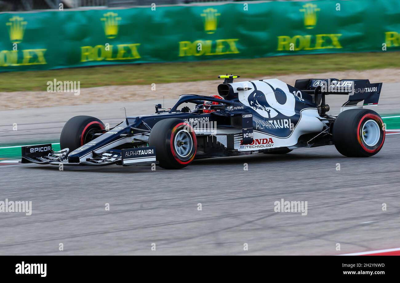 Austin, Texas, USA. 24th Oct, 2021. Alfa Romeo Racing driver Antonio ...