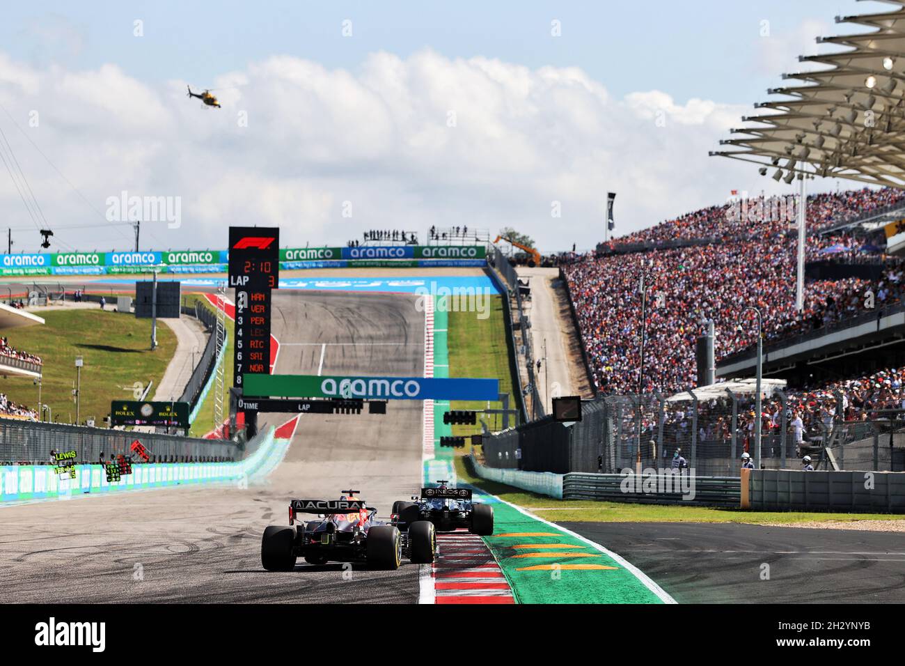 Austin, Texas, USA. 24/10/2021, Lewis Hamilton (GBR) Mercedes AMG F1 ...