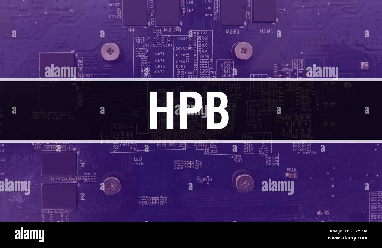 HPB concept with Electronic Integrated Circuit on circuit board. HPB ...