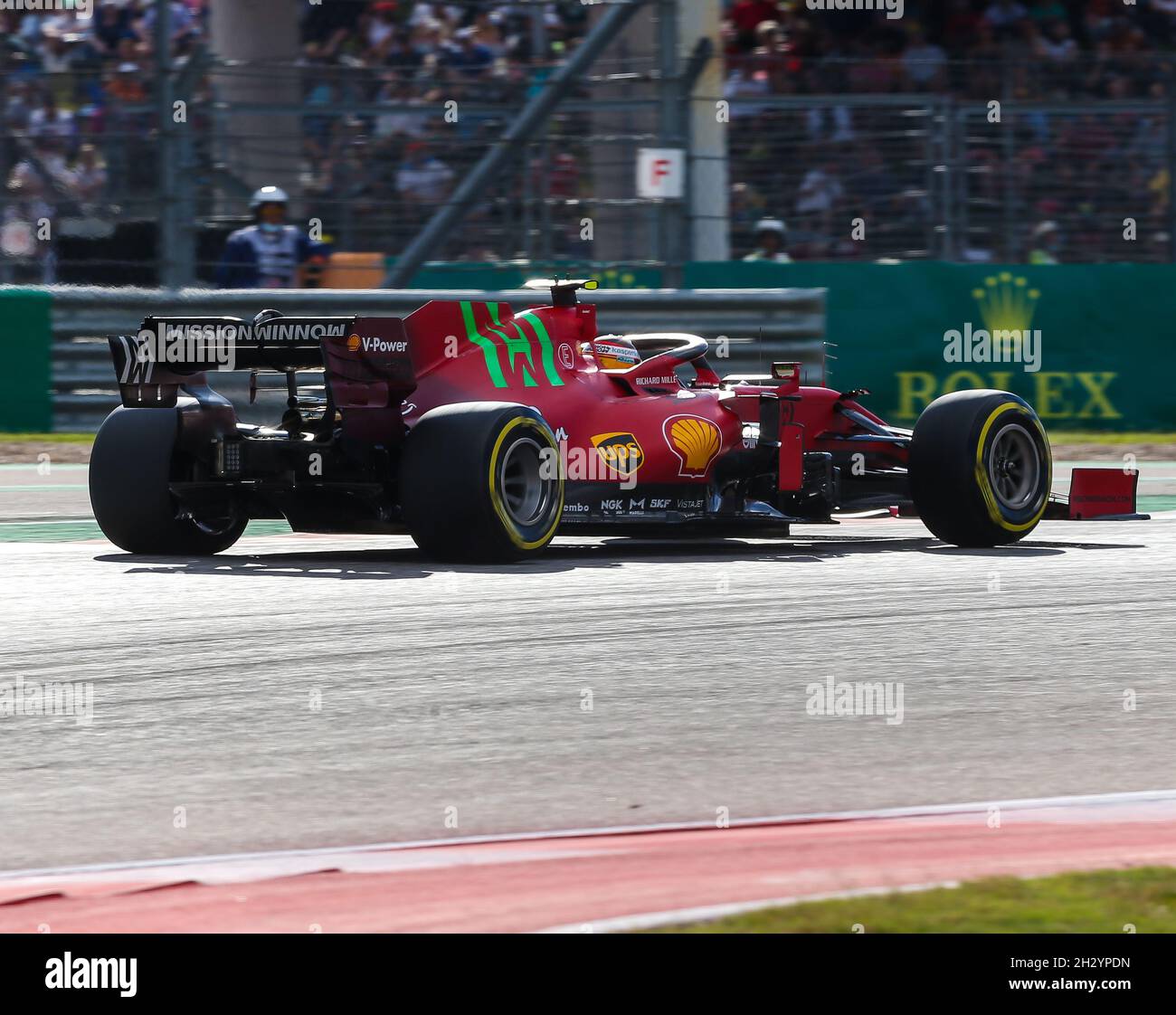 Austin, Texas, USA. 24th Oct, 2021. F1 drivers in action during the ...
