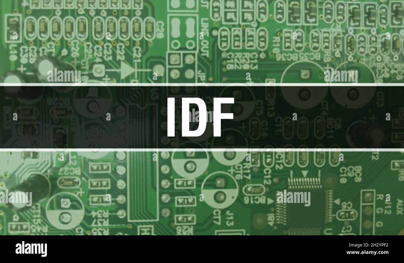 IDF with Electronic Computer Hardware technology background. Abstract ...