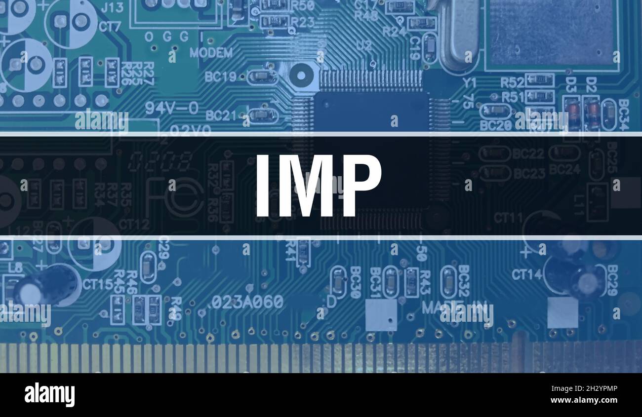 IMP with Technology Motherboard Digital. IMP and Computer Circuit Board ...