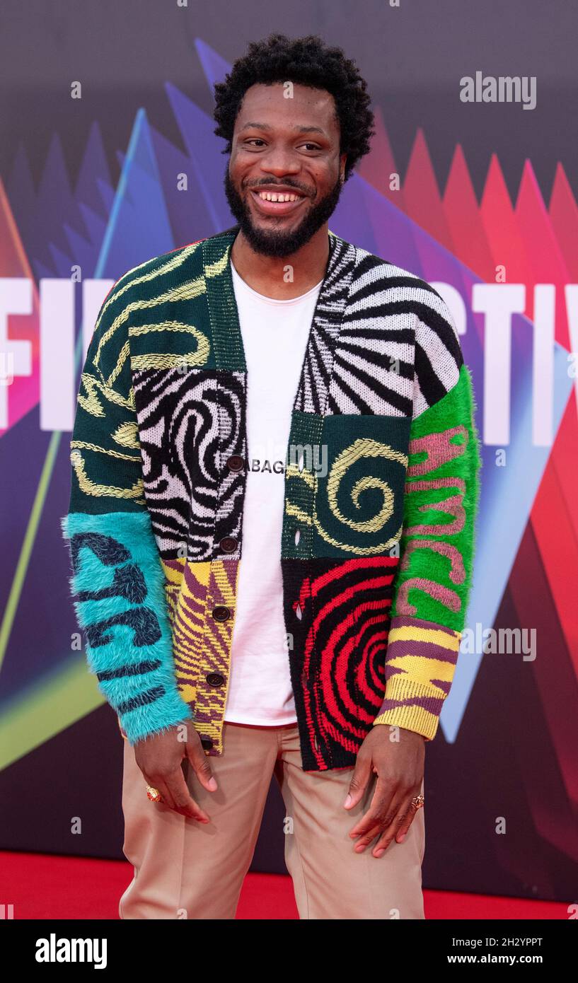 Tom Moutch attends the UK Premiere of "King Richard" during the 65th ...