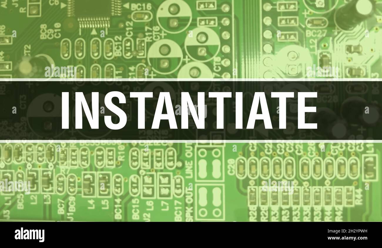 Instantiate image hi-res stock photography and images - Alamy