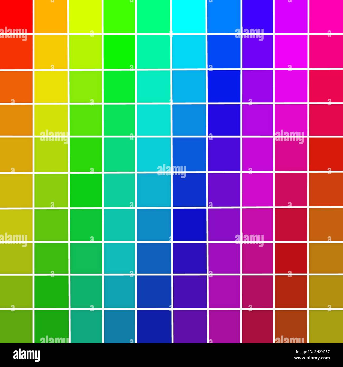 An illustration of a square-shaped color pattern background Stock Photo ...