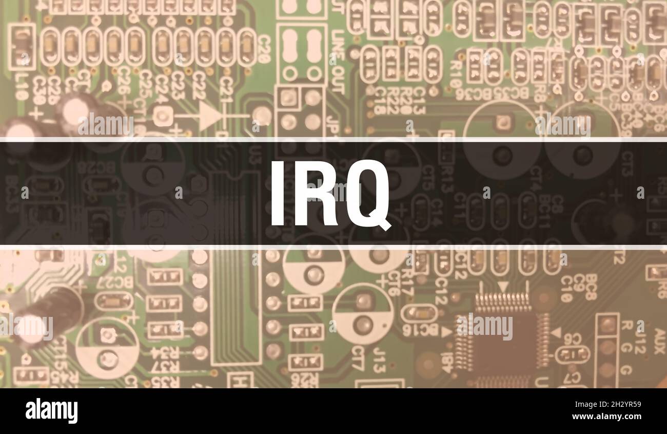 IRQ with Electronic Computer Hardware technology background. Abstract ...