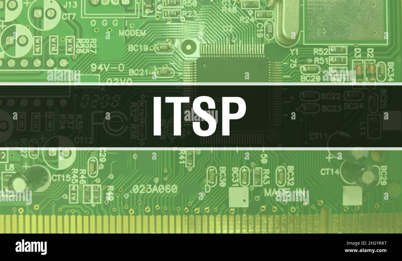 ITSP with Technology Motherboard Digital. ITSP and Computer Circuit ...