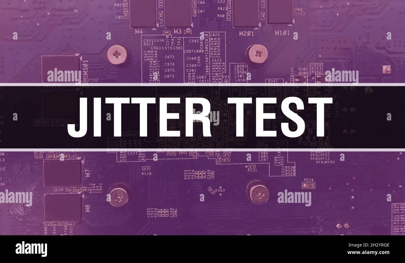 Jitter test image hi-res stock photography and images - Alamy