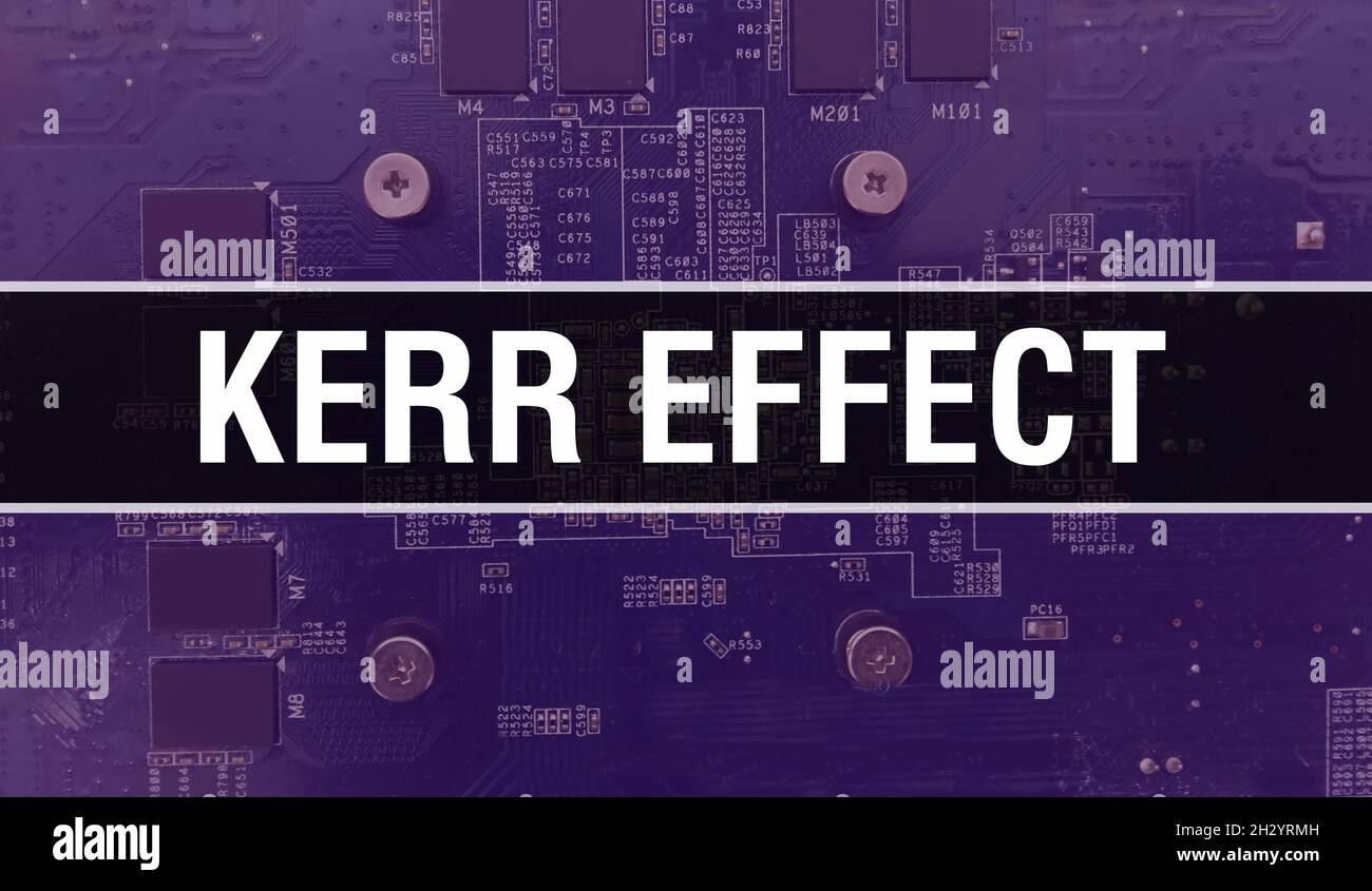 Kerr effect background hi-res stock photography and images - Alamy