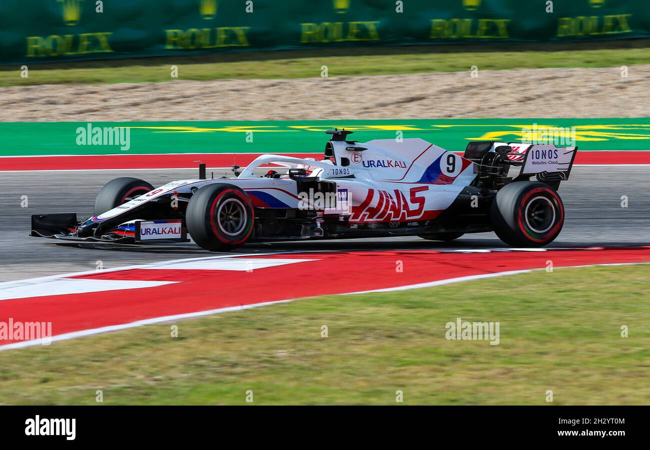 Austin, Texas, USA. 24th Oct, 2021. F1 drivers in action during the ...