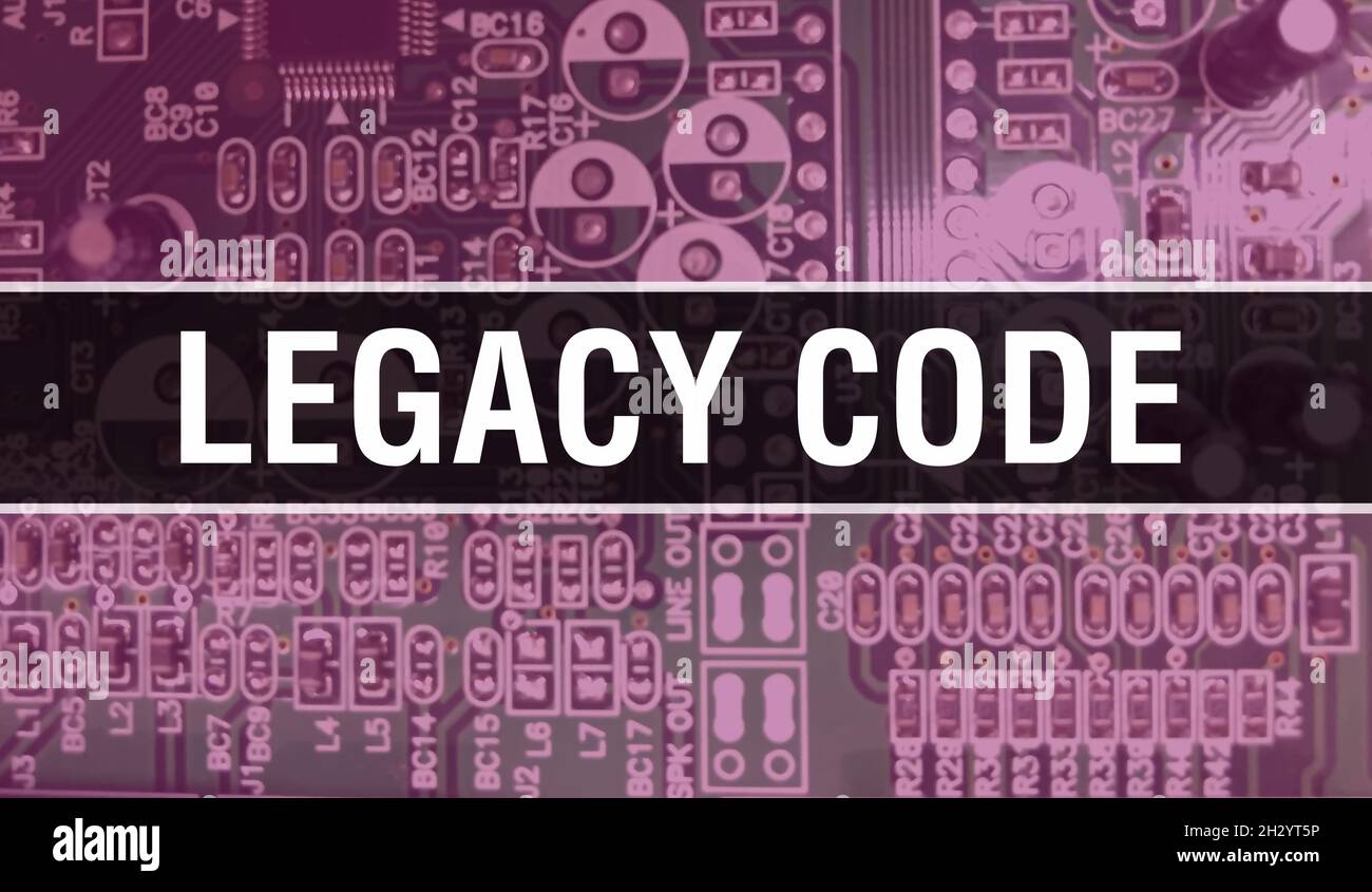 Legacy code text hi-res stock photography and images - Alamy