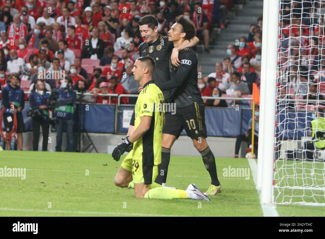 Celebration Goal Robert Lewandowski of Bayern Munich during the UEFA ...