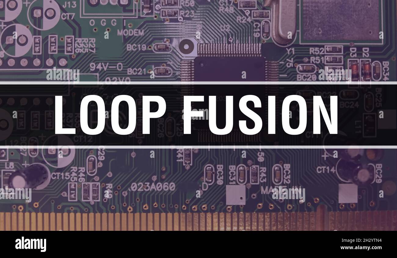 Electronic circuit loop circuit hi-res stock photography and images - Alamy