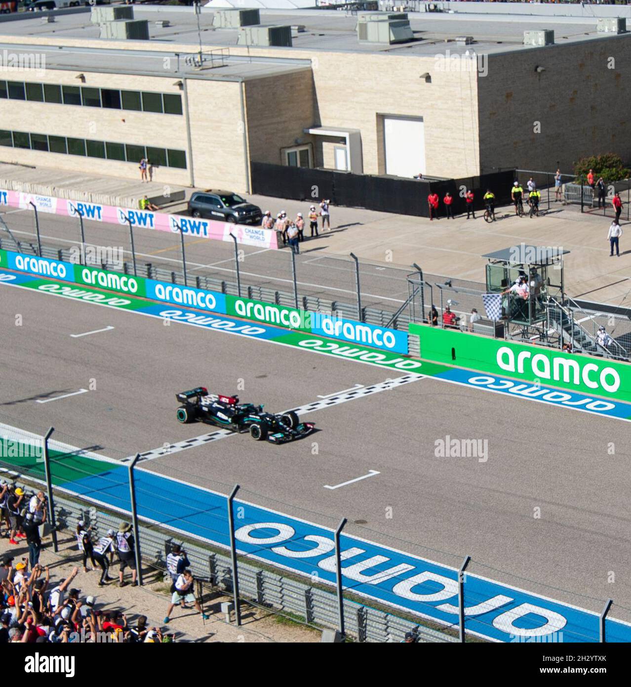 Austin, Texas, USA. 24th Oct, 2021. F1 driver #44 LEWIS HAMILTON ...