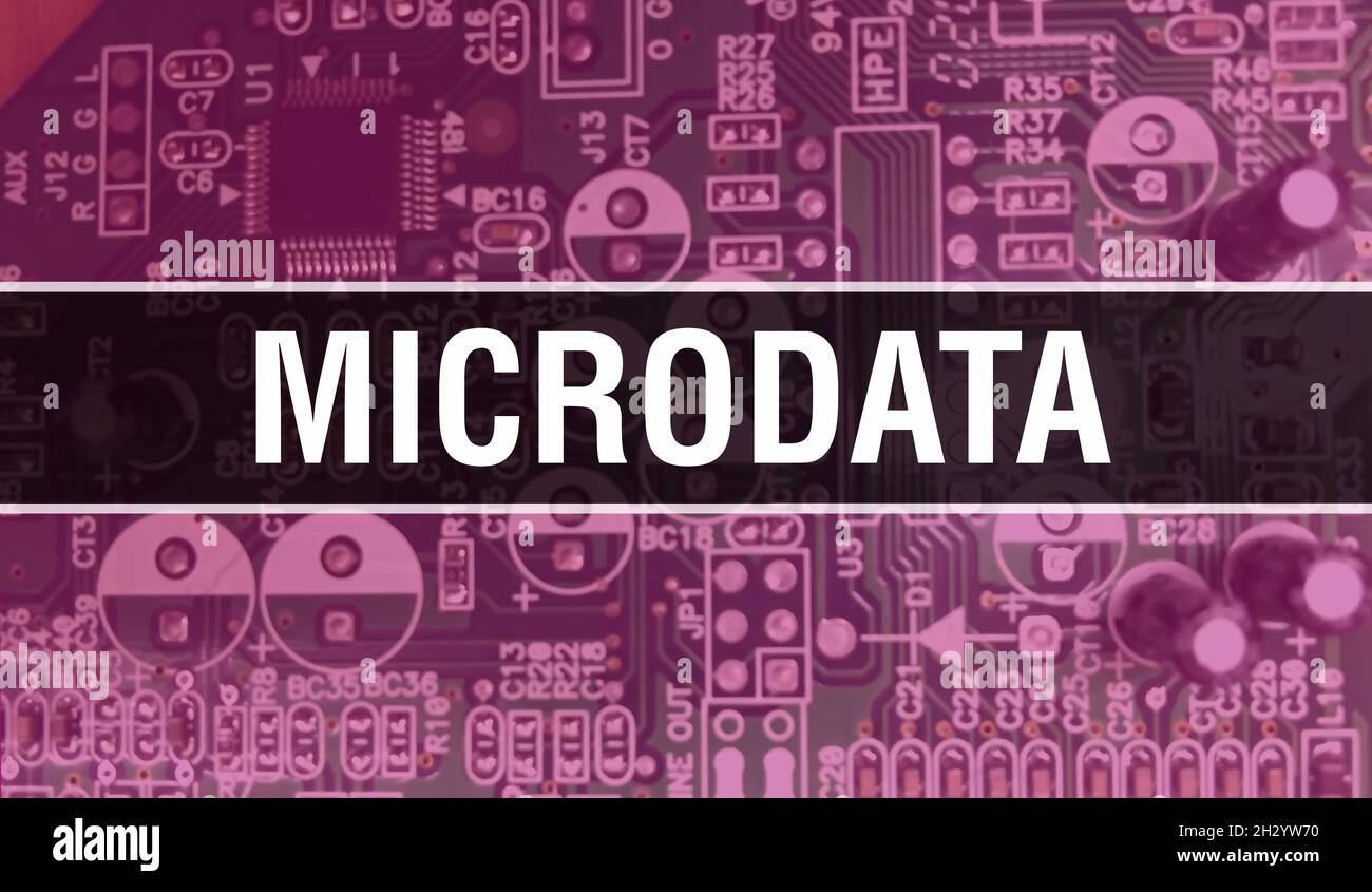 Microdata image hi-res stock photography and images - Alamy