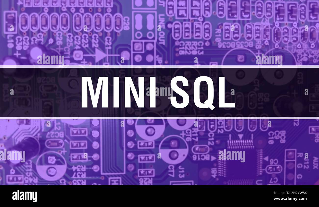 Mini sql image hi-res stock photography and images - Alamy