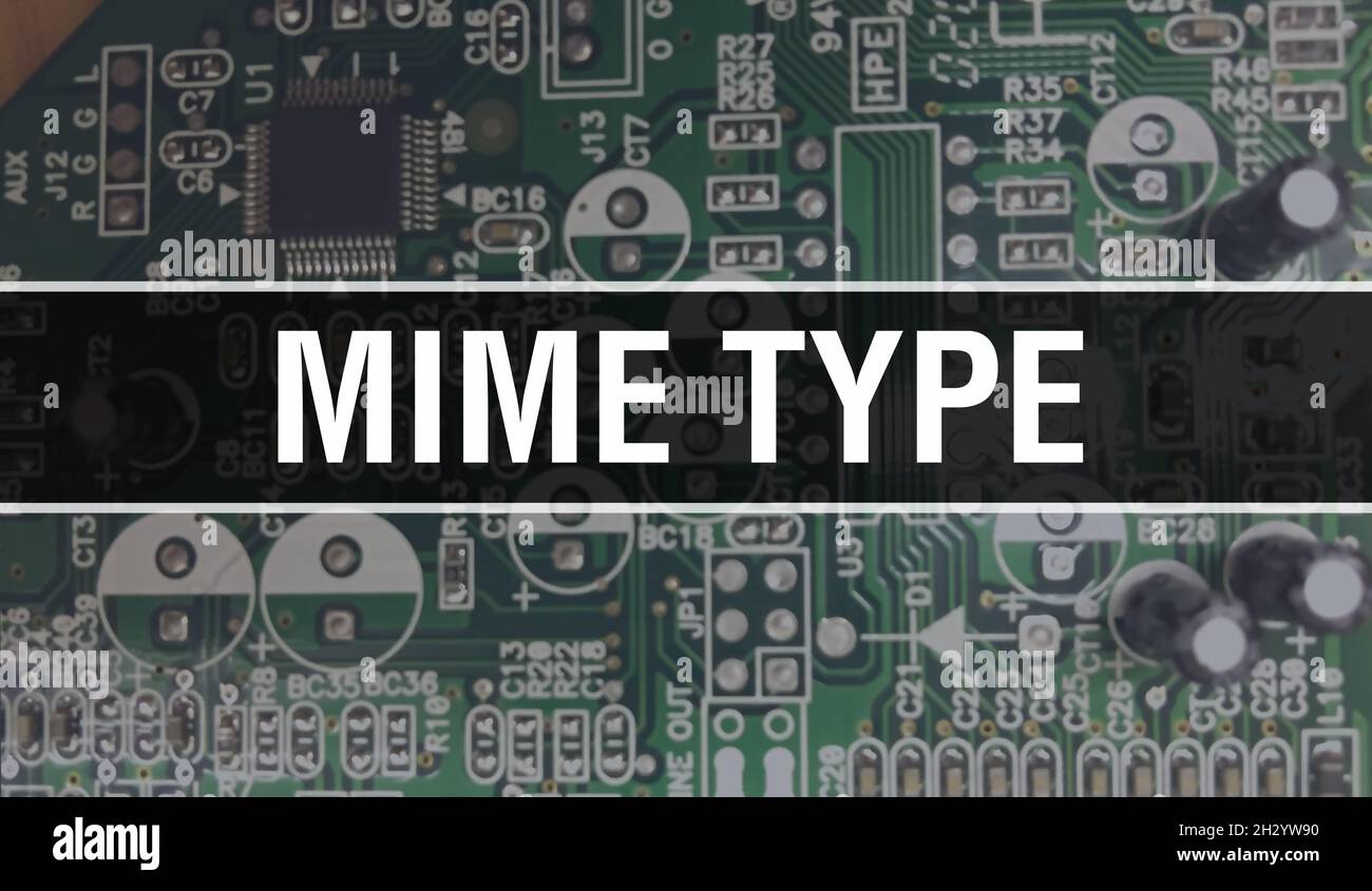 Mime type hi-res stock photography and images - Alamy