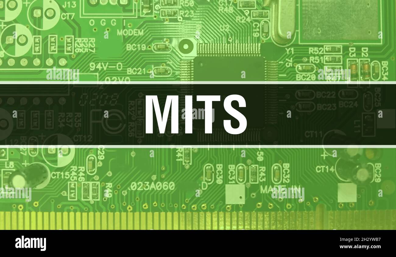 MITS with Technology Motherboard Digital. MITS and Computer Circuit ...