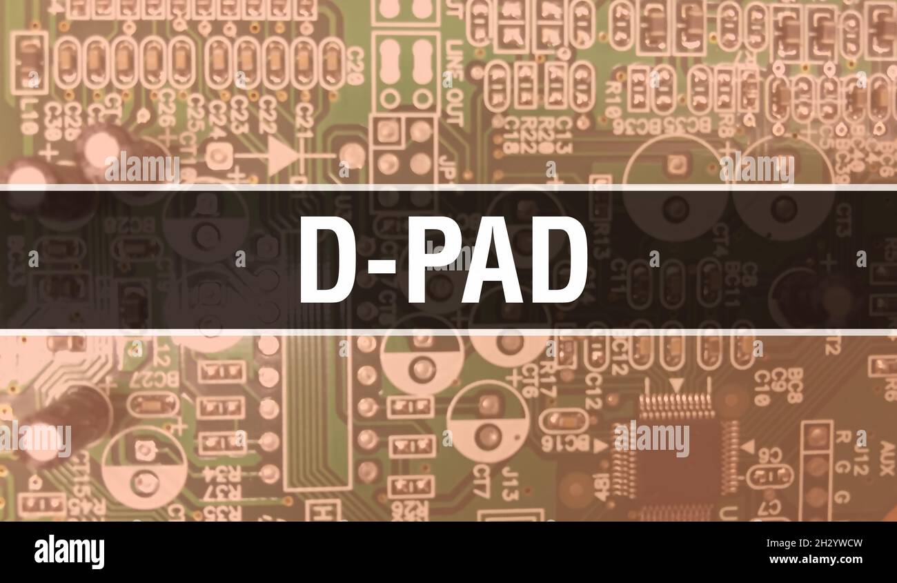 D pad text hi-res stock photography and images - Alamy