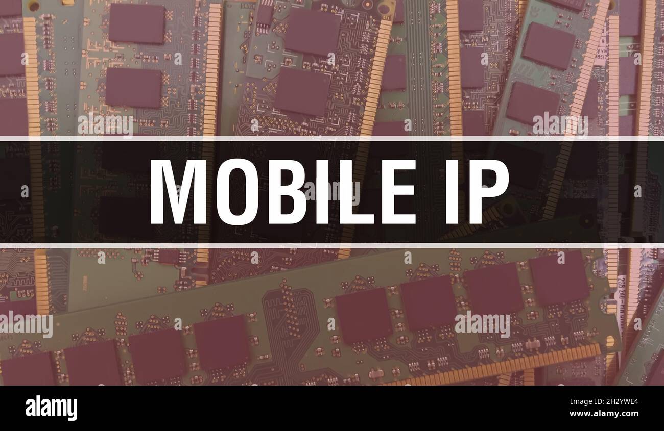 Mobile IP with Electronic Computer Hardware technology background ...