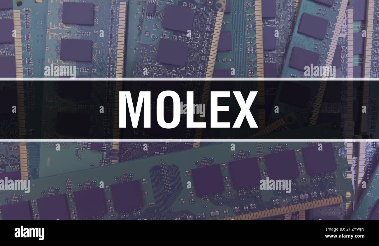Molex with Electronic Computer Hardware technology background. Abstract ...
