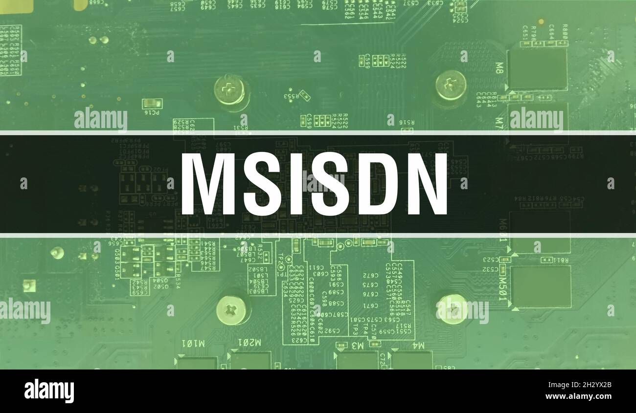 Msisdn image hi-res stock photography and images - Alamy