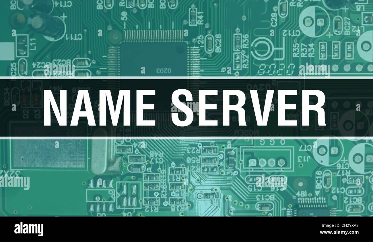 Name server hi-res stock photography and images - Alamy
