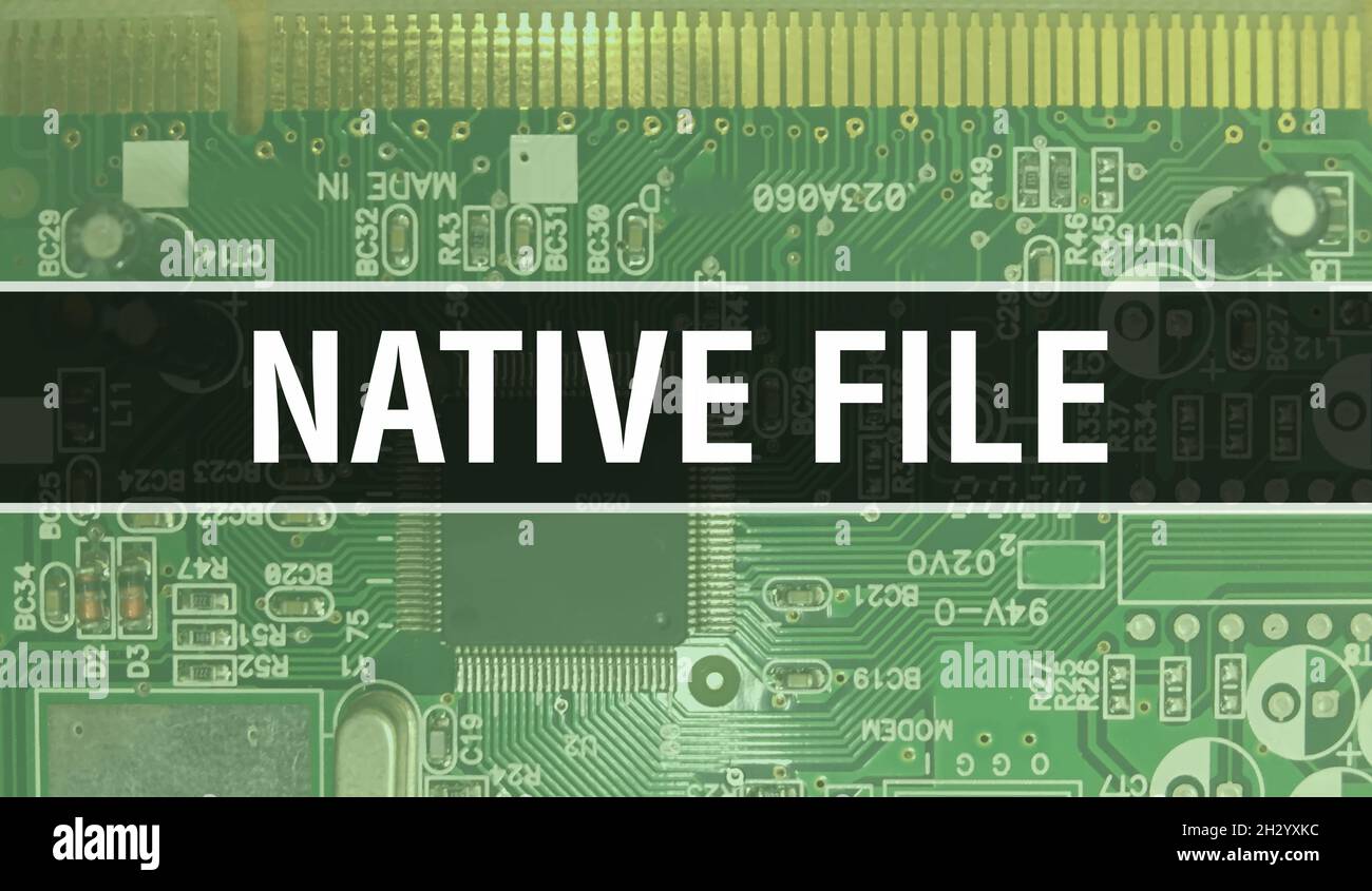 Native file image hi-res stock photography and images - Alamy