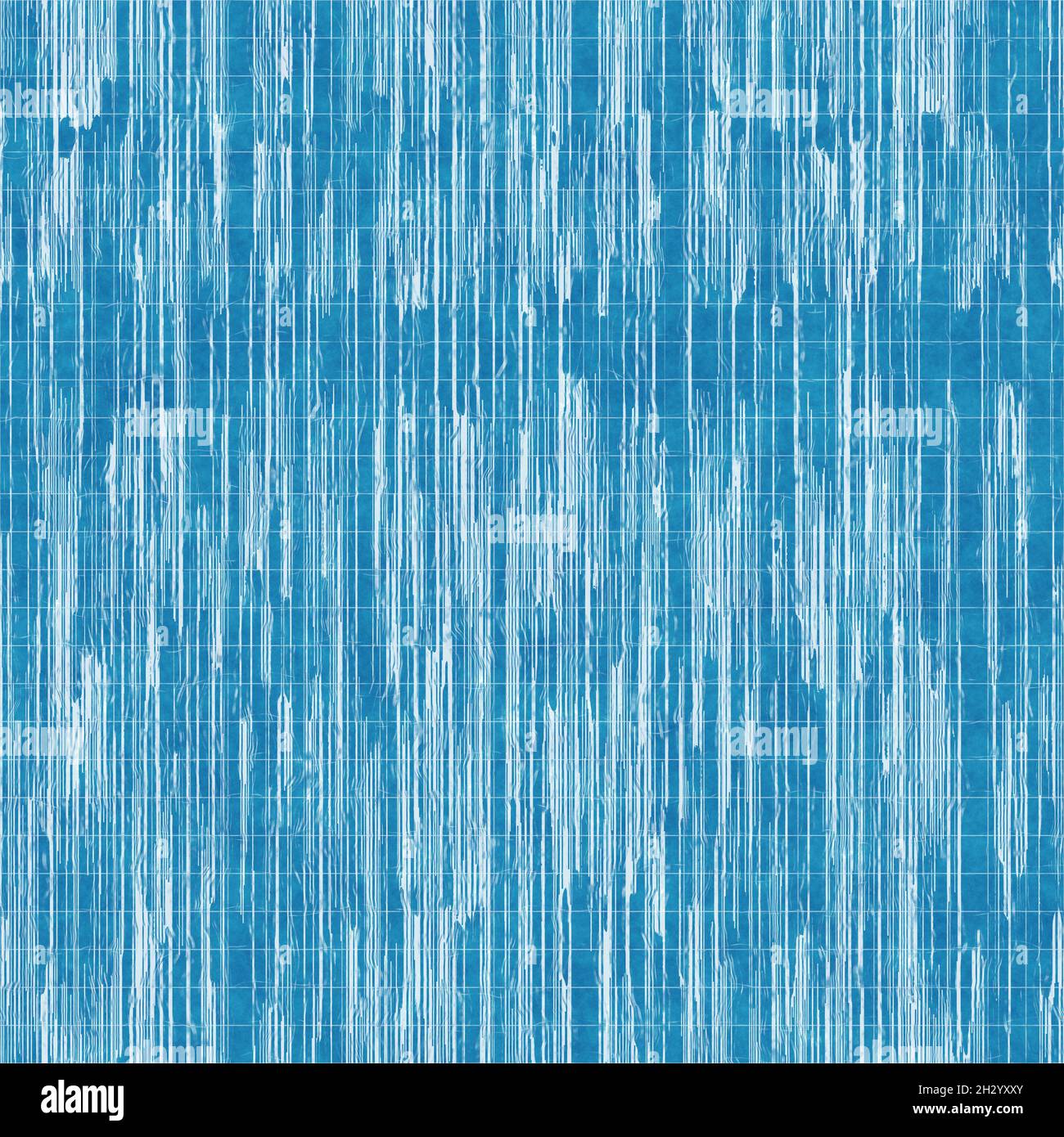 Seamless bright blue blueprint pattern for textile and print Stock ...