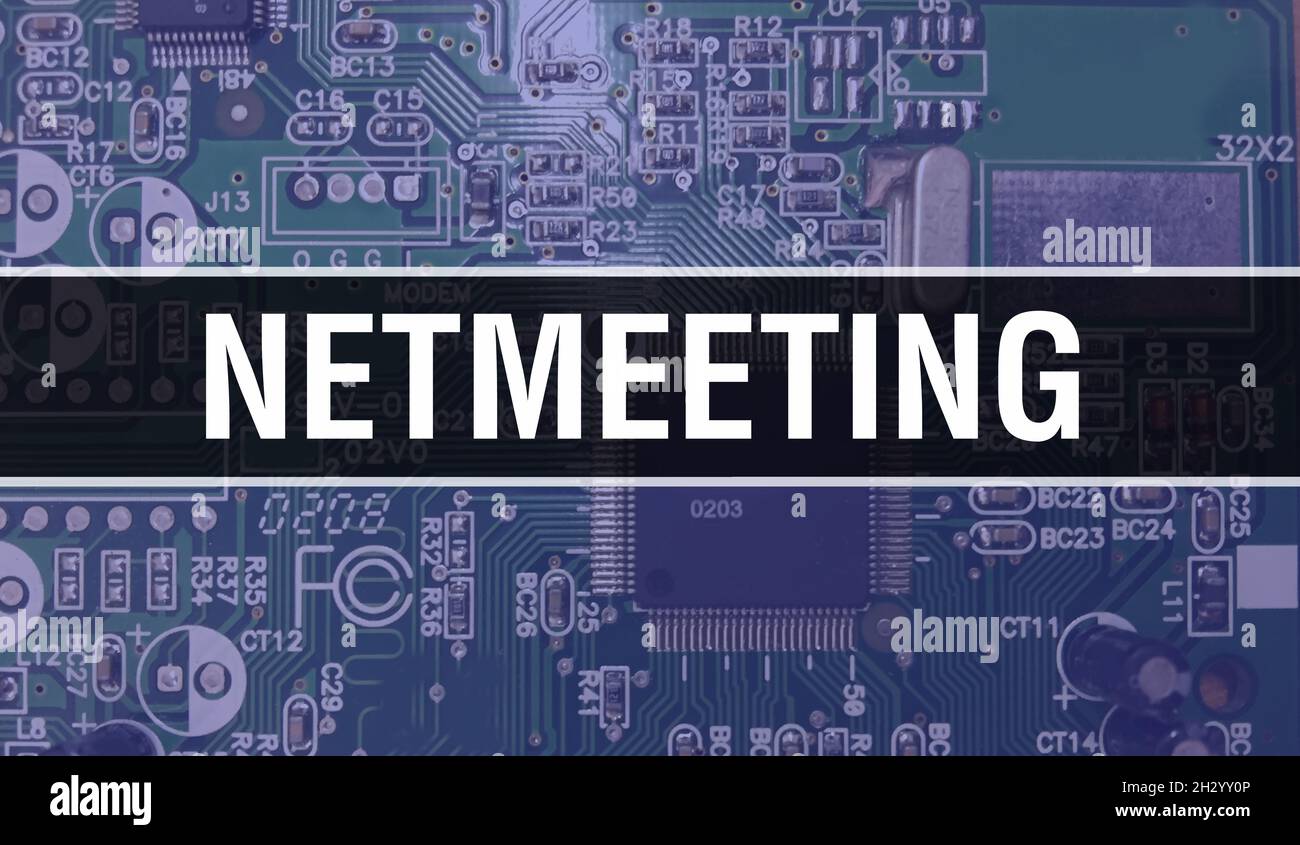 Netmeeting image hi-res stock photography and images - Alamy