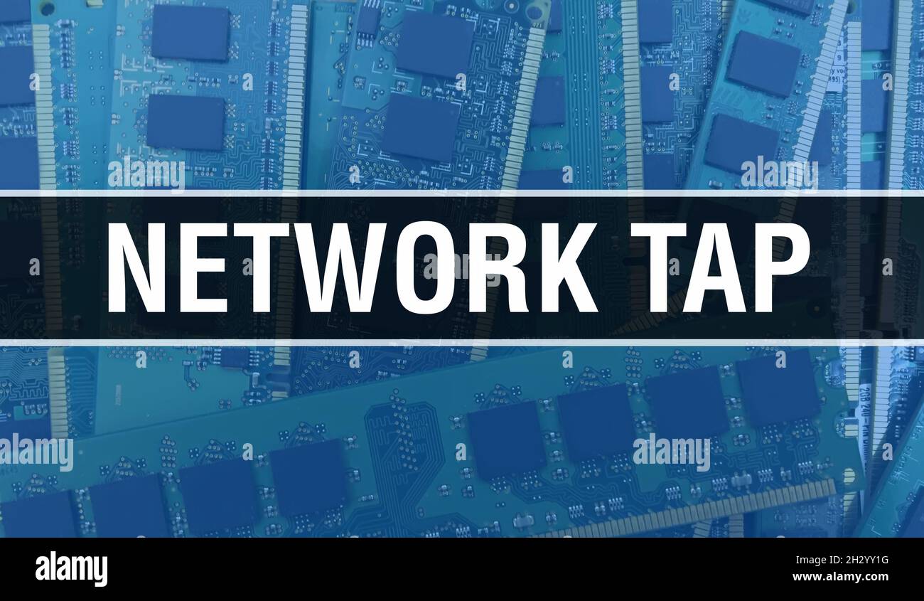 Network Tap with Technology Motherboard Digital. Network Tap and ...