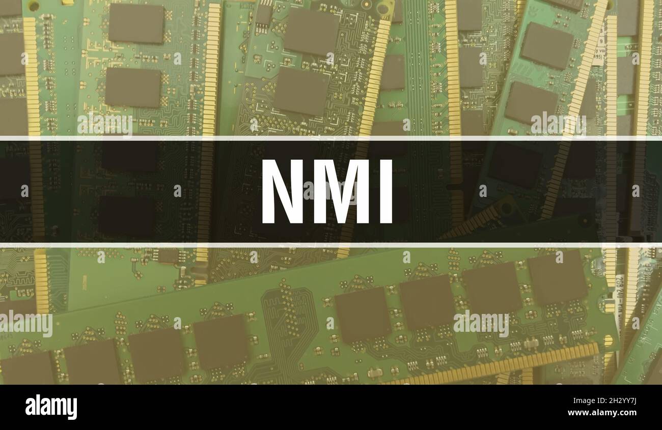 NMI with Technology Motherboard Digital. NMI and Computer Circuit Board ...
