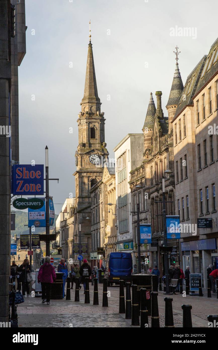 Inverness high street hi-res stock photography and images - Alamy