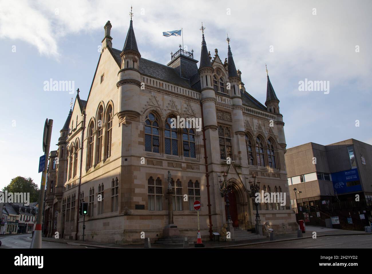Victorian town house scotland hi-res stock photography and images - Alamy